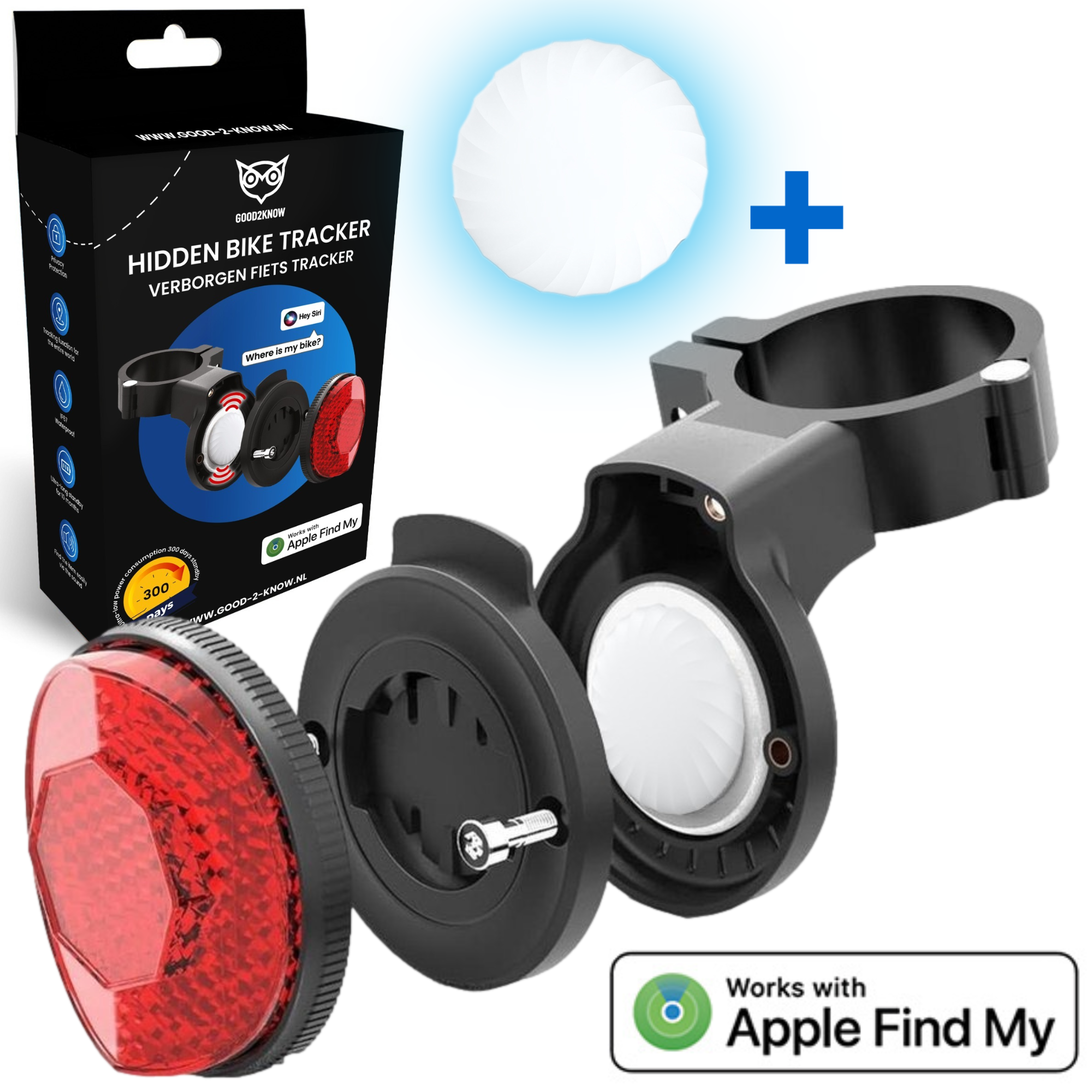 Gps Tracker Fiets inclusief Airtag – Fiets tracker – Fiets Gps